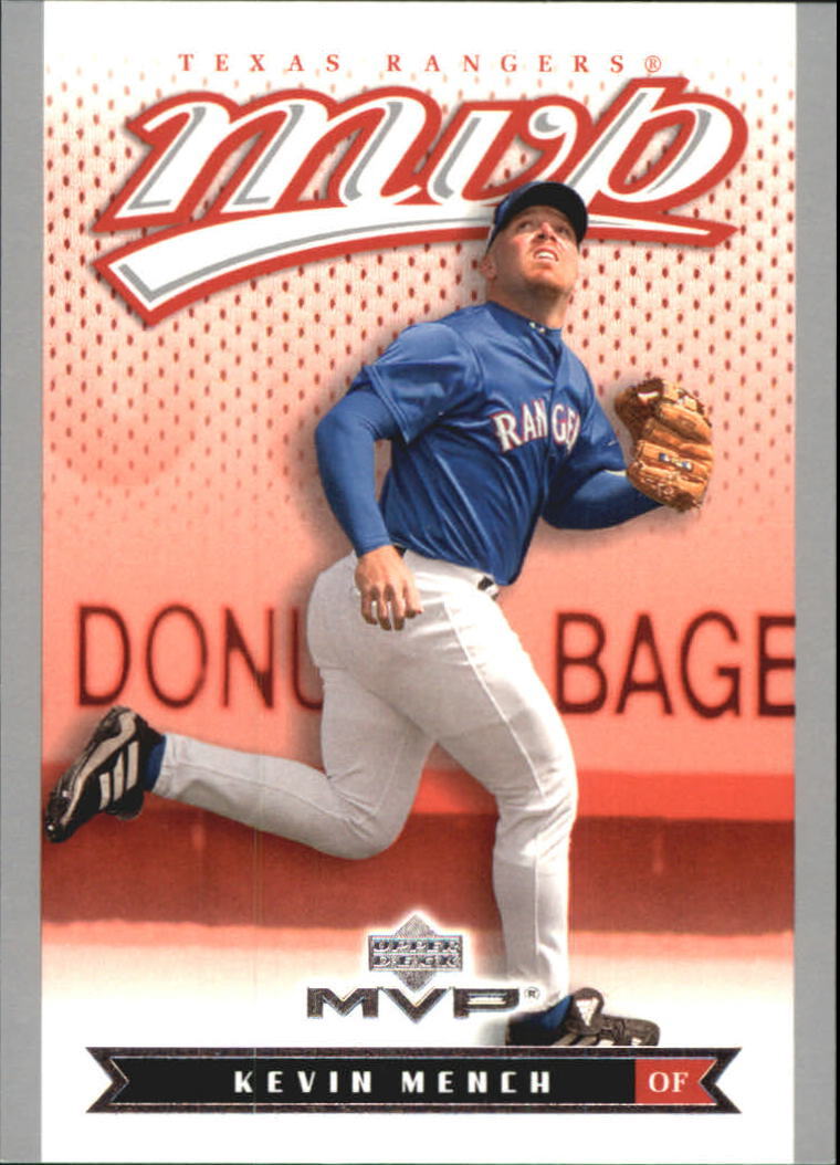 2003 (RANGERS) Upper Deck MVP Silver #205 Kevin Mench | eBay