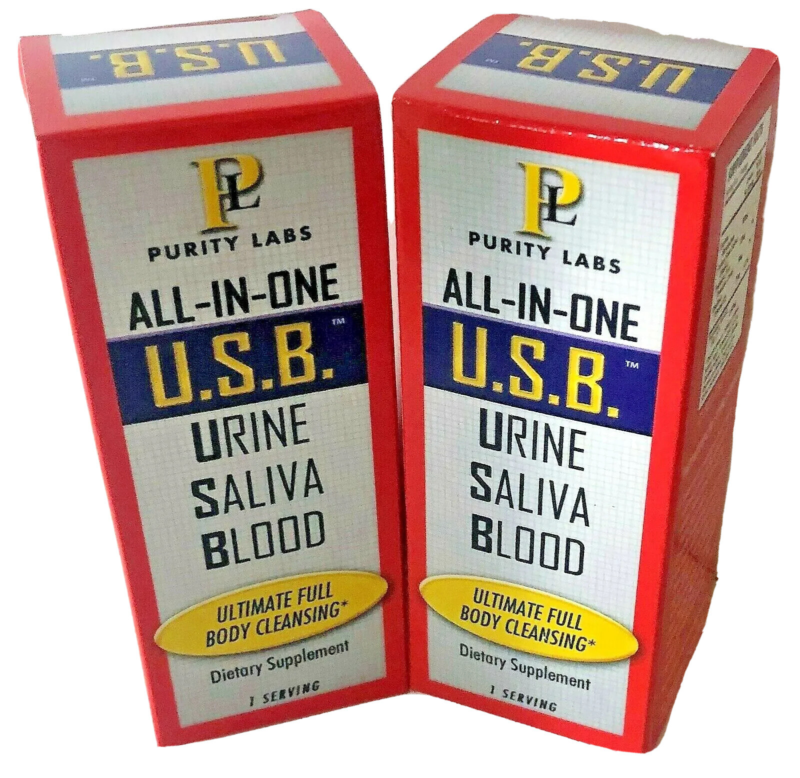 Purity Labs - U.S.B. ALL-IN-ONE Full Body Cleanse *x2 Bottles* **Free ...