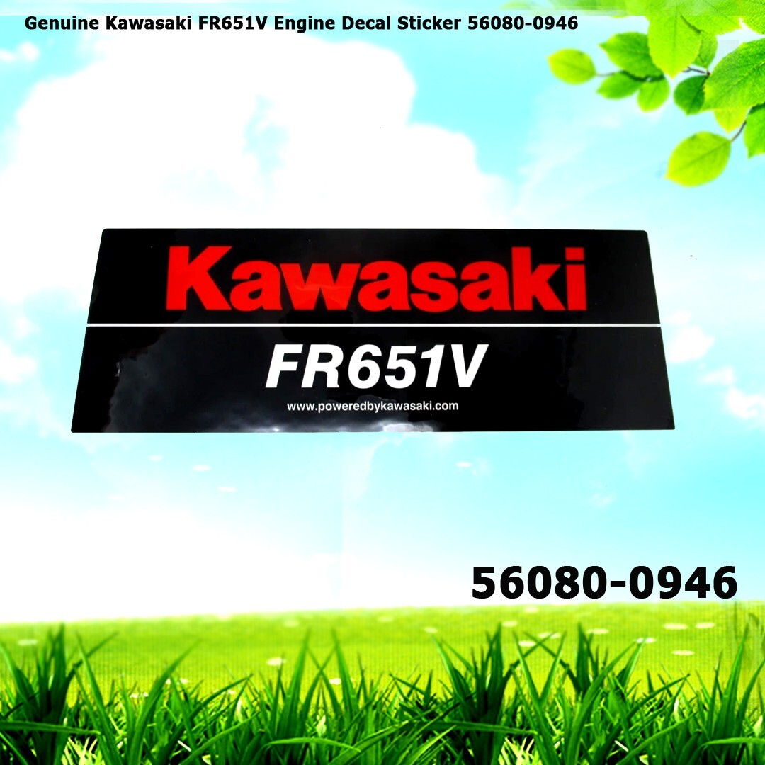 Genuine Kawasaki FR651V Engine Decal Sticker 56080-0946 | eBay