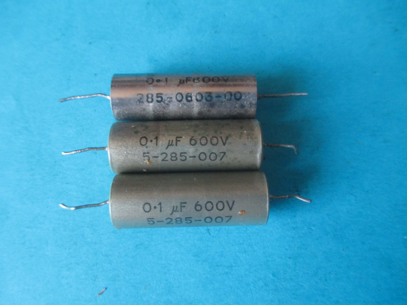 0.1uF 600V CAPACITOR. CERAMIC ENDS. CAPACITANCE AND ESR TESTED. 1 PIECE ...