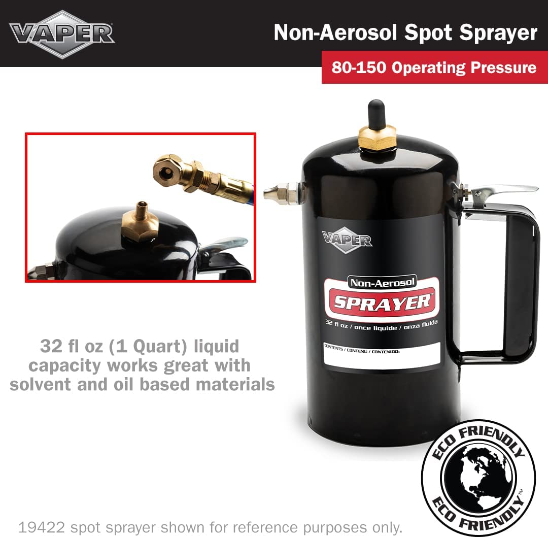 Vaper Red Spot Sprayer Tool, 32 Oz, Brake Cleaner and Plastic Washer ...