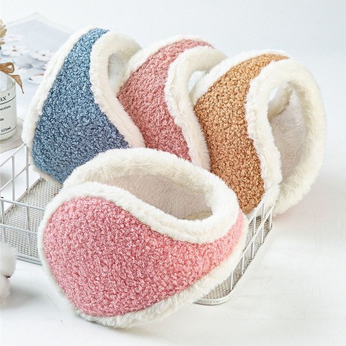 Women Girls Warm Windproof Plush Earmuffs Skiing Earflap Ear Muff Ear Warmers | eBay