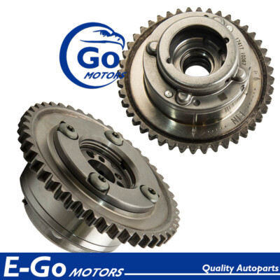 Pair Exhaust Intake Camshaft Gear Fits Mercedes Benz C250 E250 SLK200 ...