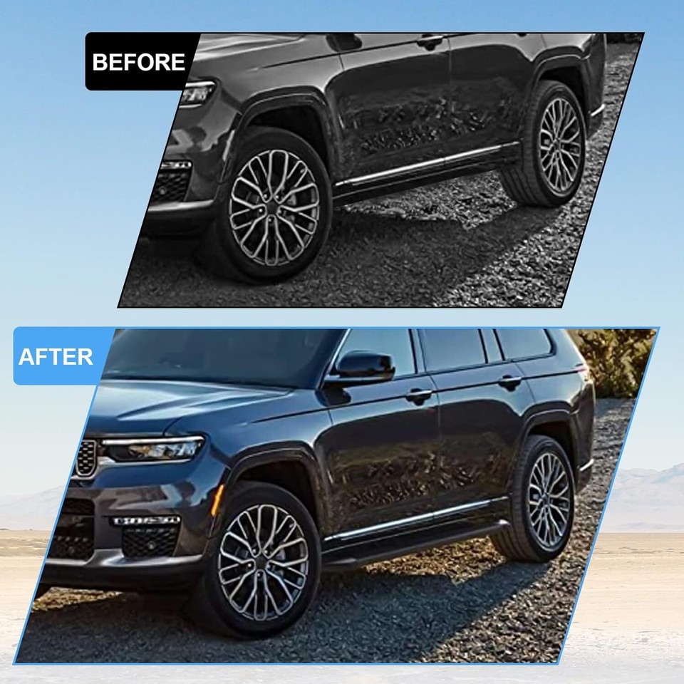 Running Boards Side Steps For 2021-2025 Jeep Grand Cherokee L 3-ROW ...