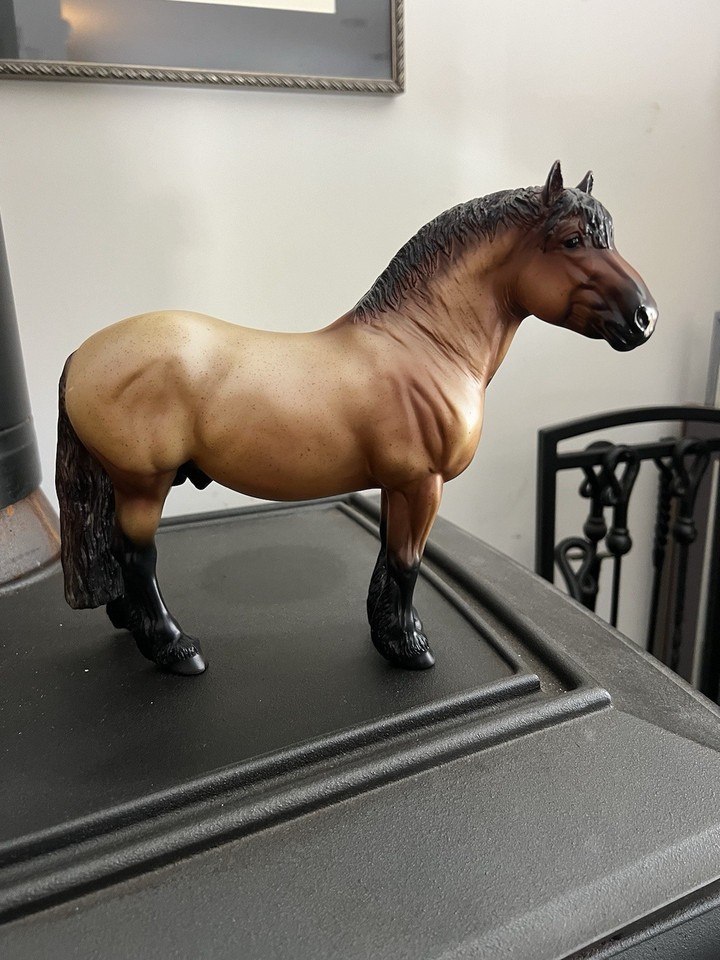 Breyer Horses Traditional Size Ardennes Draft Horse Theo #1843 | eBay