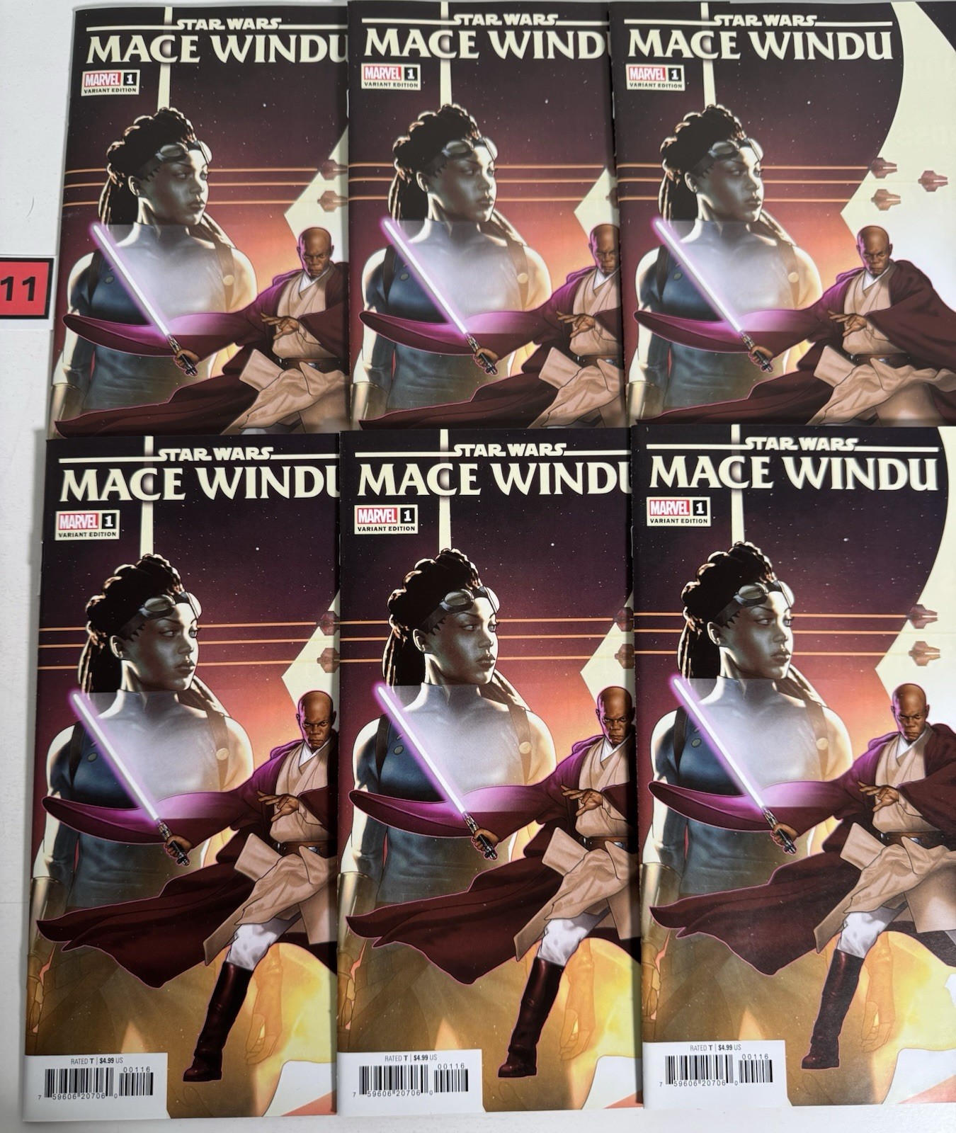 Star Wars Mace Windu 1 1:25 Variant 2024 Lot Of 6 | eBay