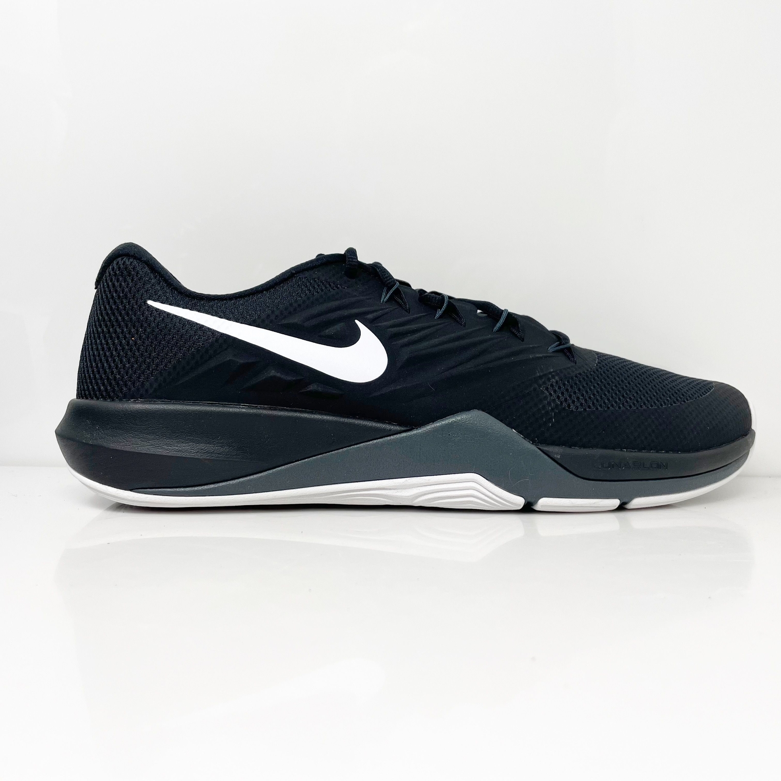 Nike Mens Lunar Prime Iron II 908969-001 Black Running Shoes Sneakers ...