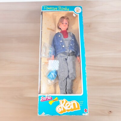 VTG 1986 Mattel Ma Ba Toys of Japan Fantasy Barbie Ken Doll Made In ...