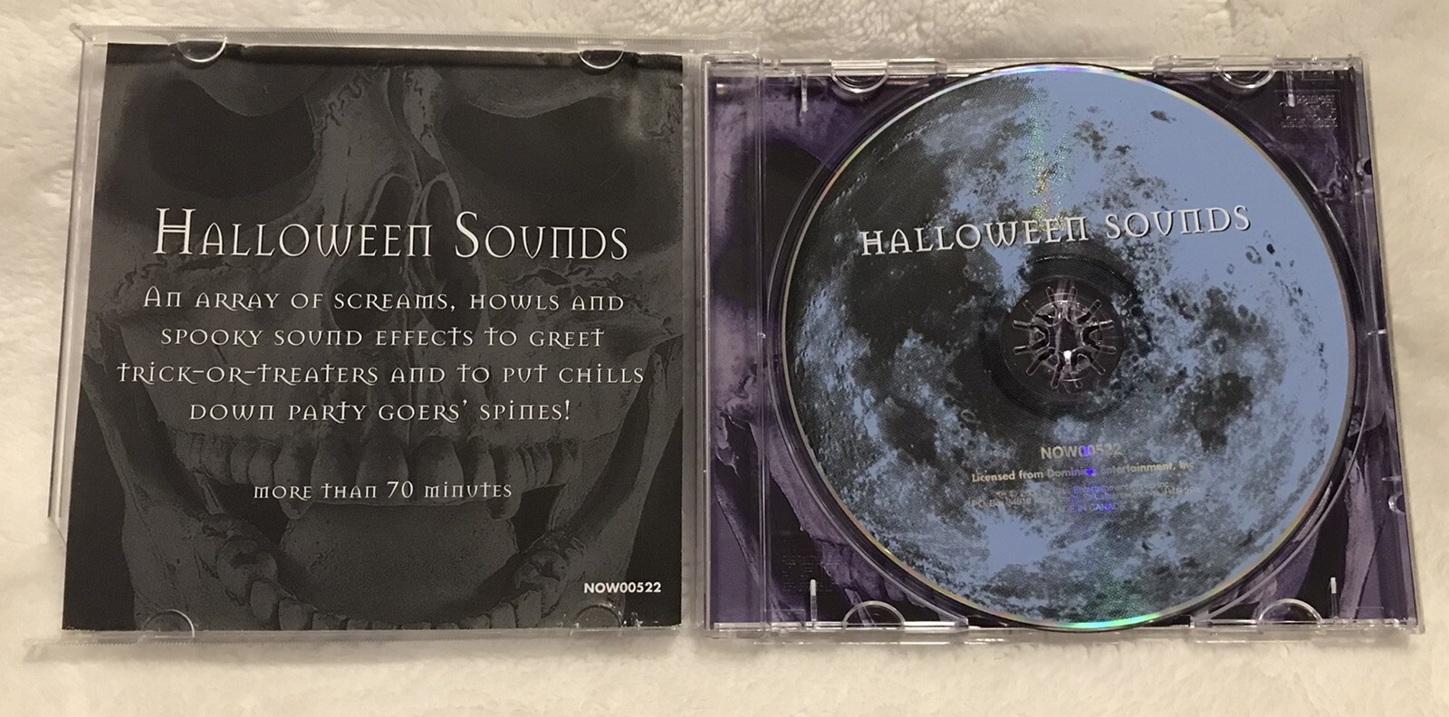Halloween Sounds CD Scary Frightening Canada Music NOW00522 Screams ...