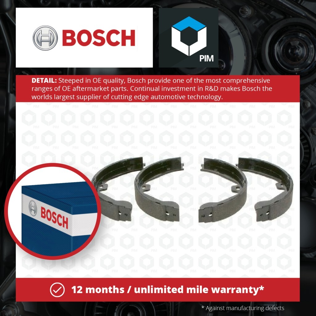 Bosch+0986487705+Brake+Shoe+Set for sale online | eBay