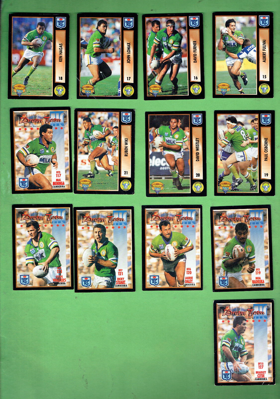 #3. LOT OF 50 CANBERRA RUGBY LEAGUE CARDS | eBay Australia