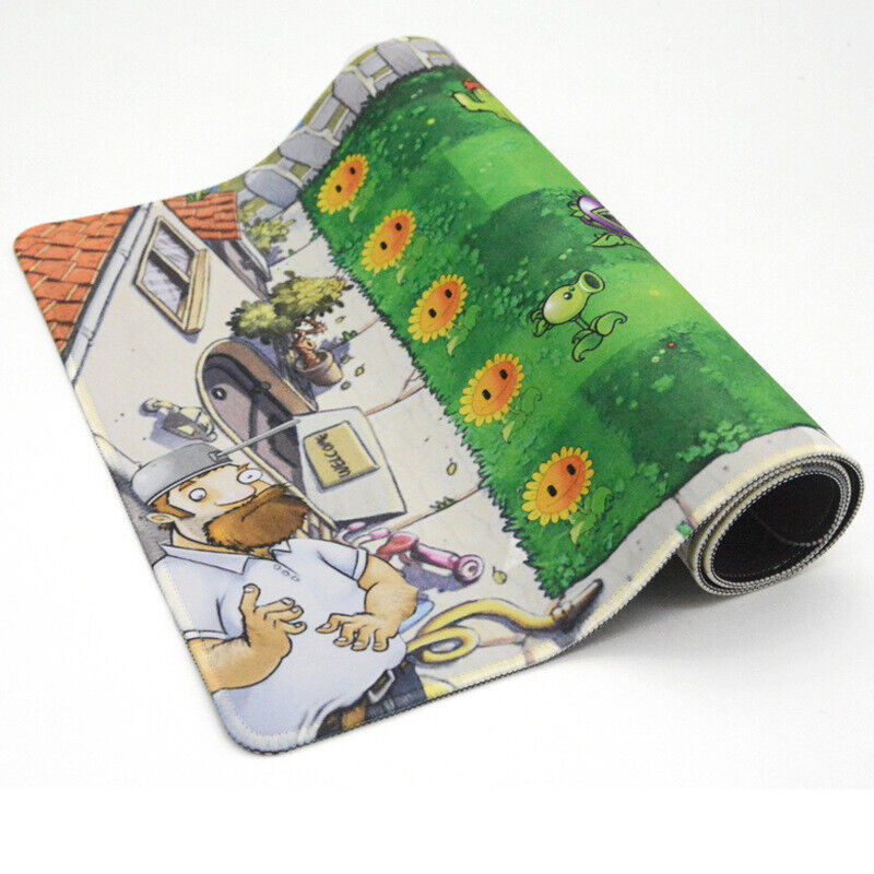 Plants VS Zombies PVC Game Battle Map Plan Play Map Mouse Pad Kids Toy ...