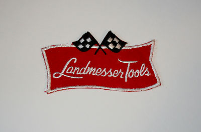 Vintage Landmesser Tools Employee Racing Patch New NOS 1970s Michigan ...
