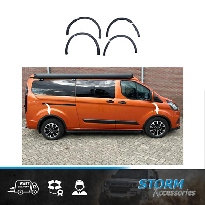 FOR FORD TRANSIT CUSTOM MK1 FACELIFT 2018+ WHEEL ARCH TRIMS (10PCS ...