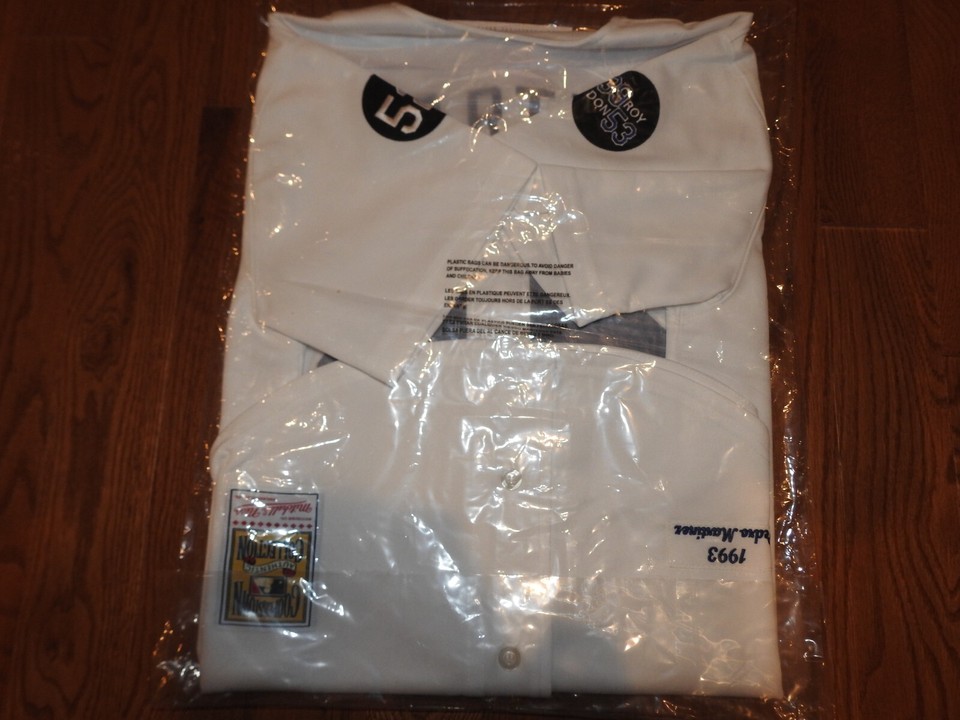 MLB Mitchell & Ness Los Angeles Dodgers #45 Baseball Jersey New Mens ...