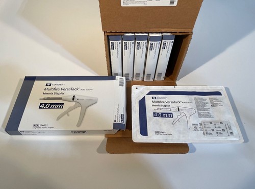 SIX (6) NEW COVIDIEN Multifire VersaTack Hernia 4.0MM 174021 03/2022 | eBay