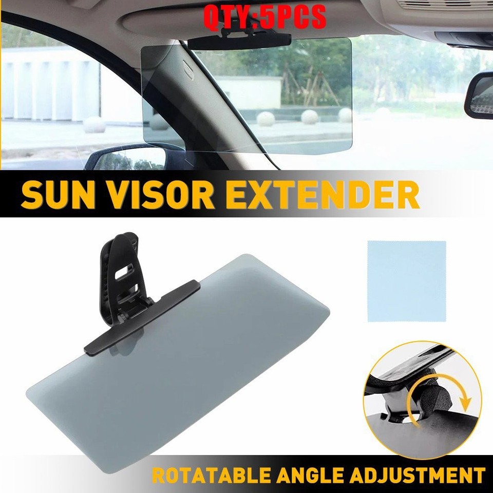 Car Sun Visor Anti Glare Extender Polarized Front Windshield Sunshade ...