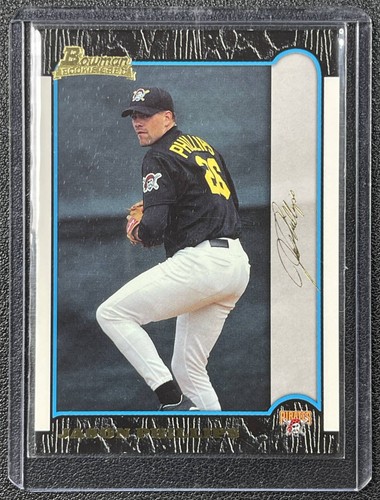 JASON PHILLIPS 1999 BOWMAN BASEBALL #308 ROOKIE GOLD RC 34/99 PIRATES ...