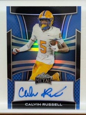 Calvin Russell autograph auto 9/20 football | eBay UK