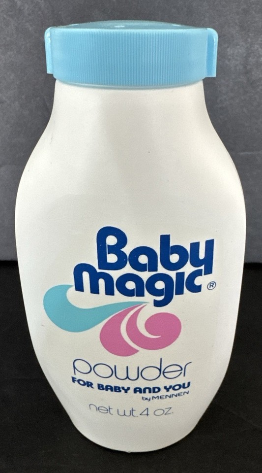 Baby Magic Powder Talc by Mennen 70s Original Net 4 Once Brand New ...