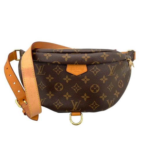 LOUIS VUITTON Bumbag M43644 Brown Monogram Canvas #1474 | eBay