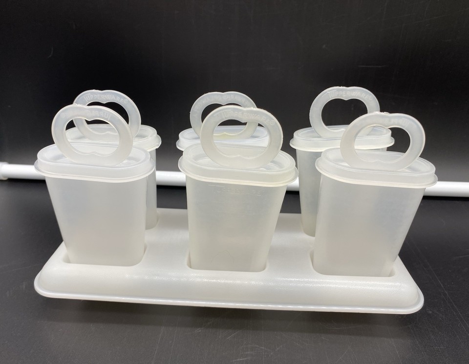 Vintage Tupperware Ice Tups Popsicle Molds Set - 3 Complete Sets w ...