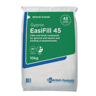 Gyproc Easifill 45 - EASI-FILL - Filler and Finish Compound 10Kg | eBay UK