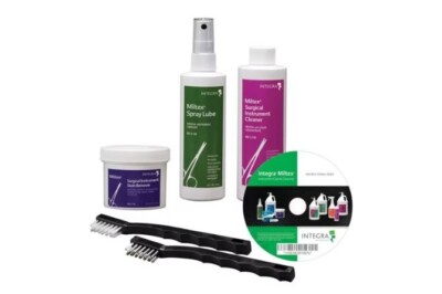 Miltex Instrument Care System Kit: Spray Lube, Cleaner, Stain Remover 3 ...