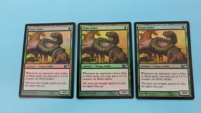 3x FOIL MOLD ADDER CORE SET 2010 M10 MAGIC THE GATHERING MTG NM ...