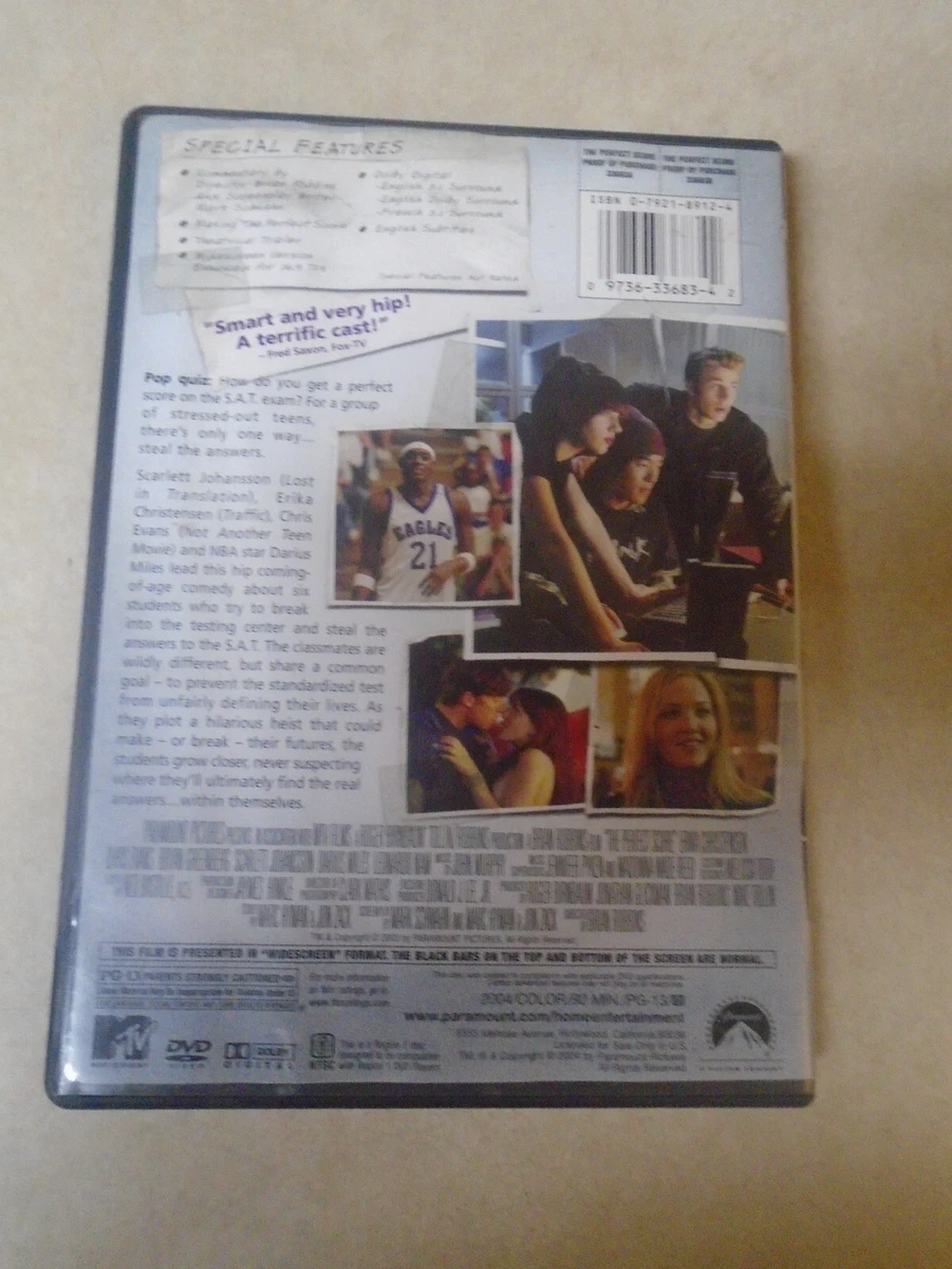 Scarlett Johansson And Chris Evans The Perfect Score