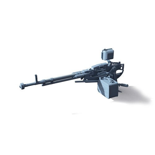 SSMODEL 029 1/72 Model Soviet DShK 38/46 12.7mm Heavy Machine Gun ...