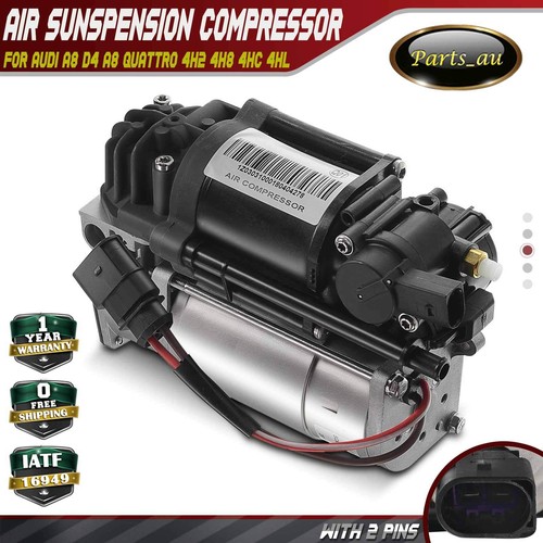 Air Suspension Compressor for Audi A8 D4 A8 Quattro 4H2 4H8 4HC 4HL ...