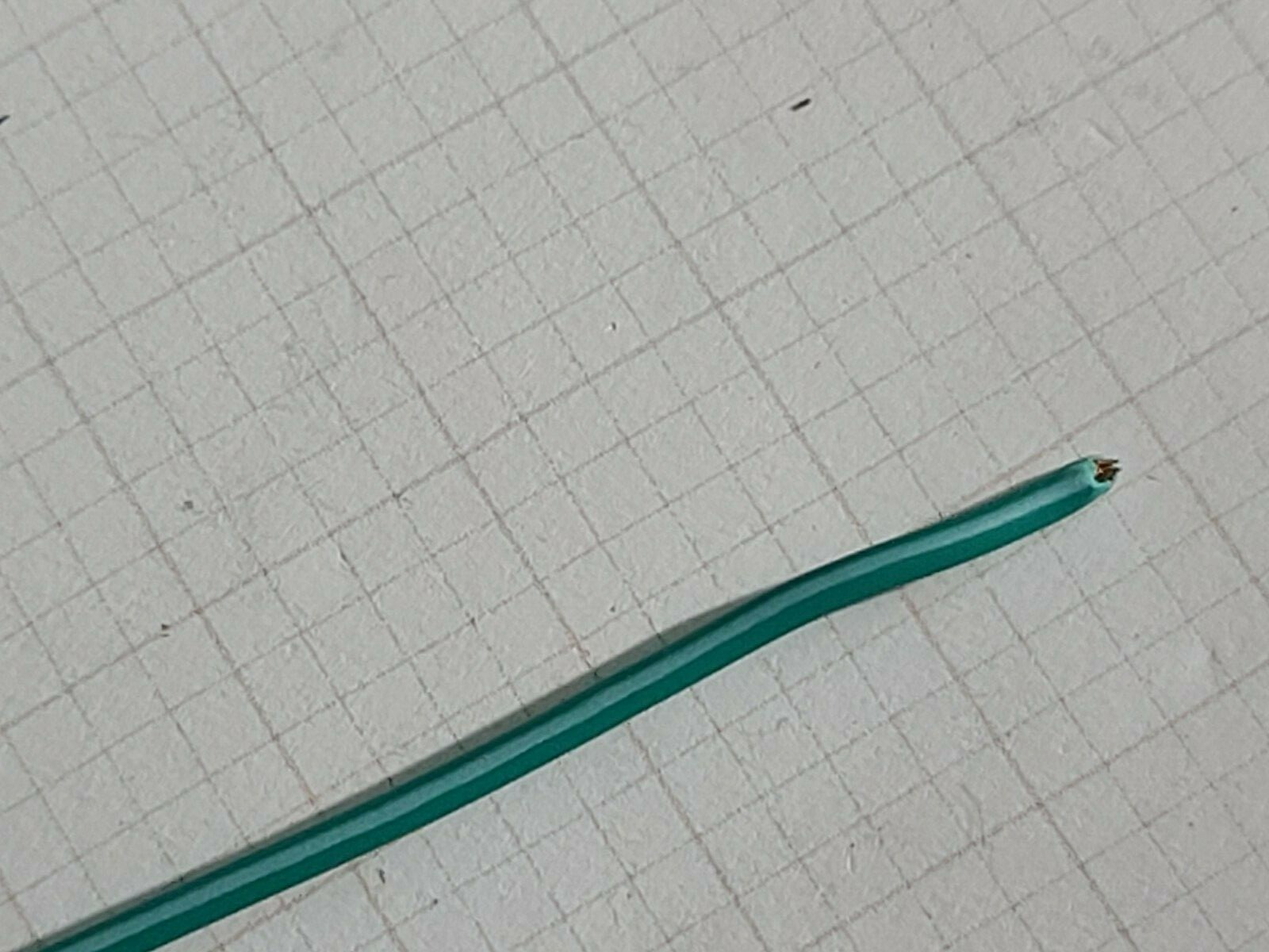 Copperfield #18awg TXL SAE J1128 XLPE Auto Lead Wire 125C Green/White ...