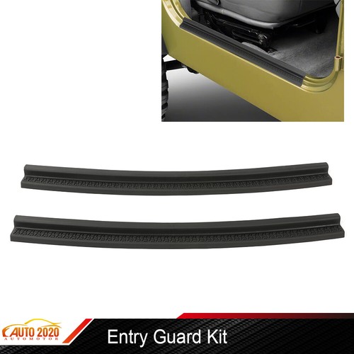 Door Sill Protectors Guards Plate Entry Guard Kit Fit For 97-06 Jeep ...