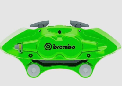 BREMBO NEON GREEN BRAKE CALIPER PAINT for Porsche BMW Ferrari Calipers ...