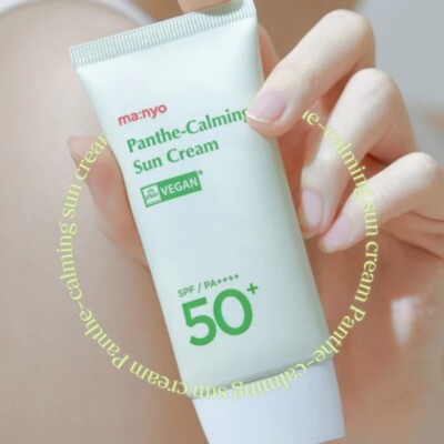 MANYO FACTORY Panthe Calming Sun Cream 50ml SPF50+ PA++++ Sunscreen K ...