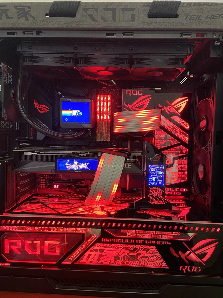 AORUS ROG LCD GPU Support 5V 12V White Black(Ships same day from PA USA ...