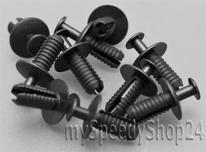 10x Mercedes/Smart BUMPER SPREADER RIVETS FIXINGS CLIPS CAR Clips ...