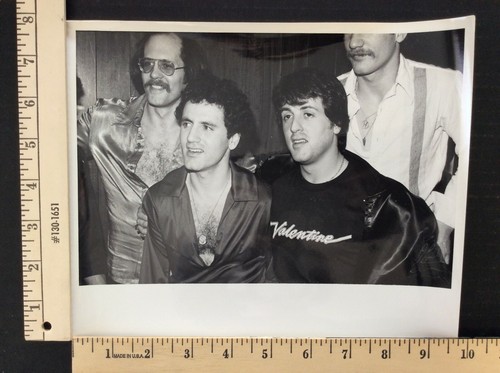 Rare Original VTG Frank & Sylvester Stallone Valentine at Roxy in LA ...