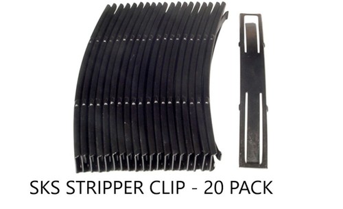 20 Each SKS Stripper Clip 7.62 x 39 Speed Load AMMO NEW PACK of 20 ...