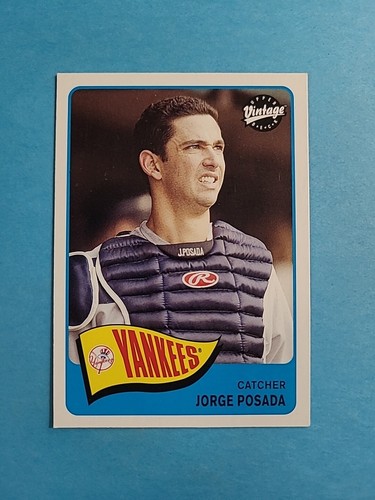 Jorge Posada 2003 Upper Deck Vintage Baseball Card # 215 I3066 | eBay