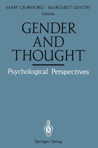 Gender and Thought : Psychological Perspectives by Margaret Gentry ...