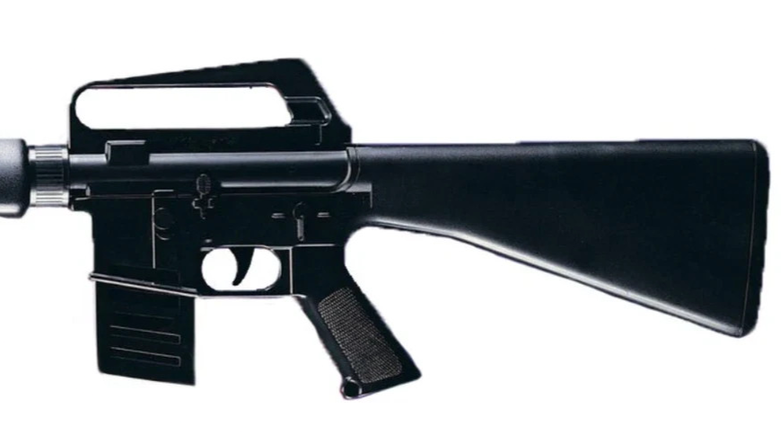 Toy M-16 Machine Gun Halloween Prop 28" | eBay