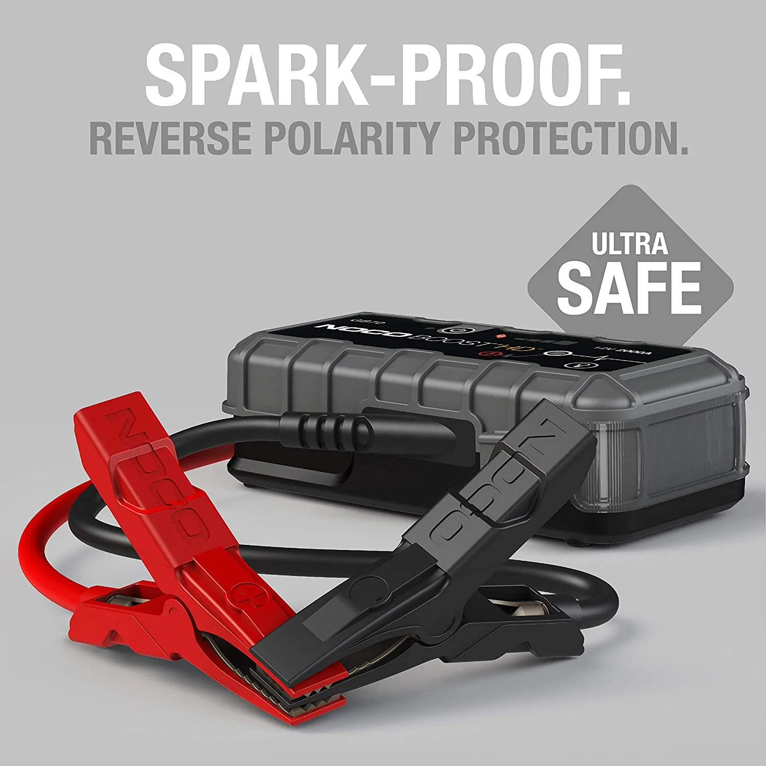 2000 Amp (12v) Vehicle Tractor ATV / UTV Jump Starter Box Booster Pack ...