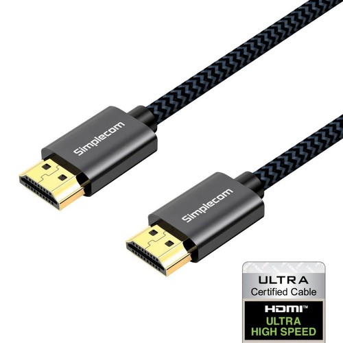 Simplecom SBT002 Ultra High Speed HDMI 2.1 Cable Nylon Braided 48Gbps 8K@60Hz | eBay Australia