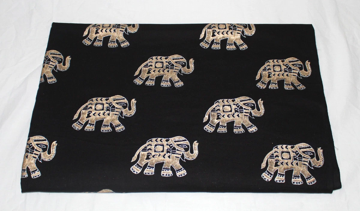 Elephant Print Fabric