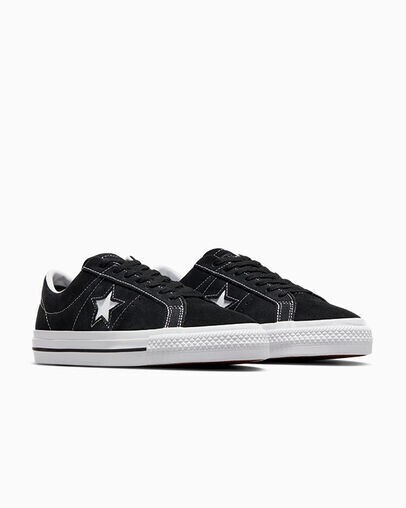 Converse Cons One Star Pro Suede - Black/White [171327C] | eBay