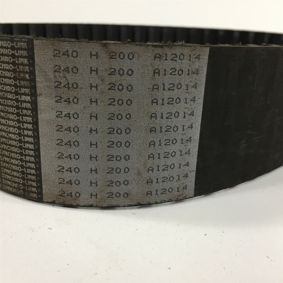 Bando Synchro-Link 240H200 Cogged Timing Belt 2" Width 240-H-200 | eBay