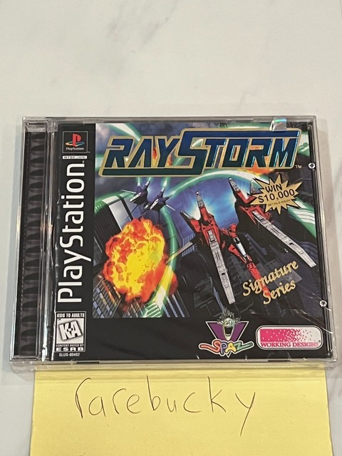 RayStorm (Sony PlayStation 1, 1997) for sale online | eBay