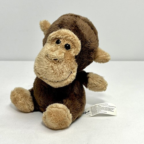Toys R Us Monkey Bobble Head Plush Brown Stuffed Animal 7 in 2014 | eBay
